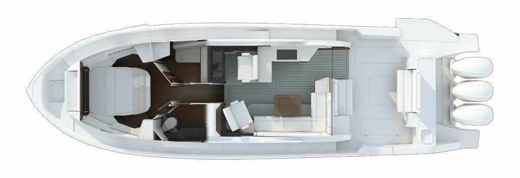 Technical data Pursuit OS 445 Offshore New Boat